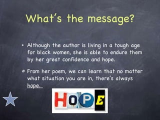 Poem Analyzing.Ppt