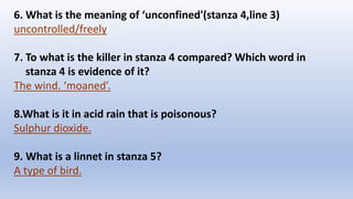 Poem poisoned talk | PPTX