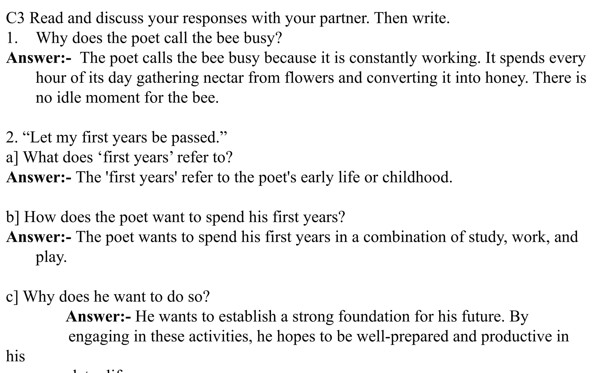 POEM - THE LITTLE BUSY BEE - Issac Watts.pptx