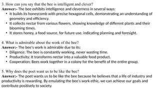 POEM - THE LITTLE BUSY BEE - Issac Watts.pptx