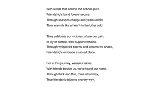 POEM ABOUT FRIENDSHIP presentations.pptx