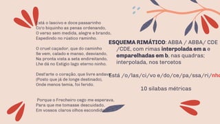 "Está o lascivo e doce passarinho " de Luís Vaz de Camões | PPTX