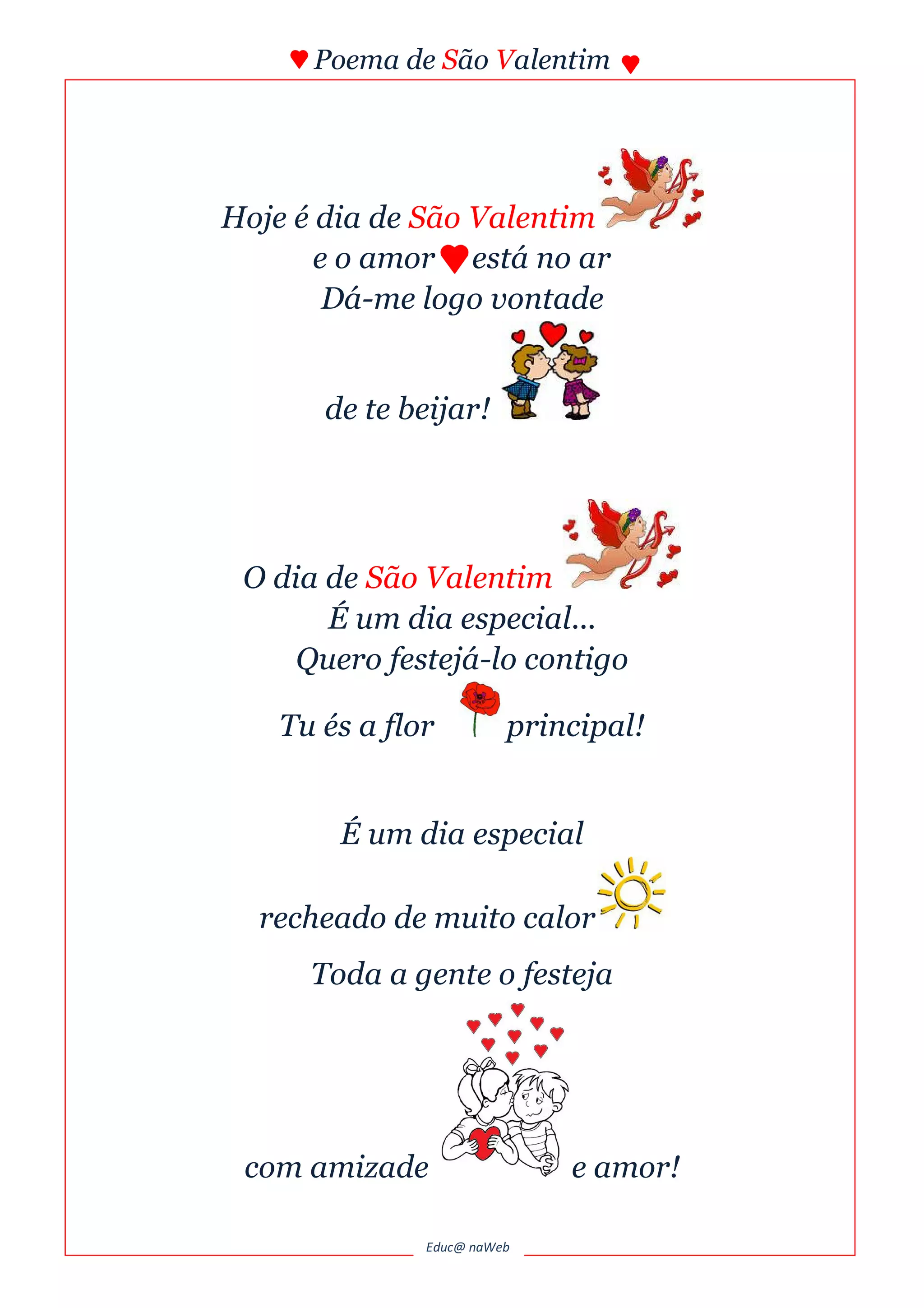 Poema de São Valentim | PDF