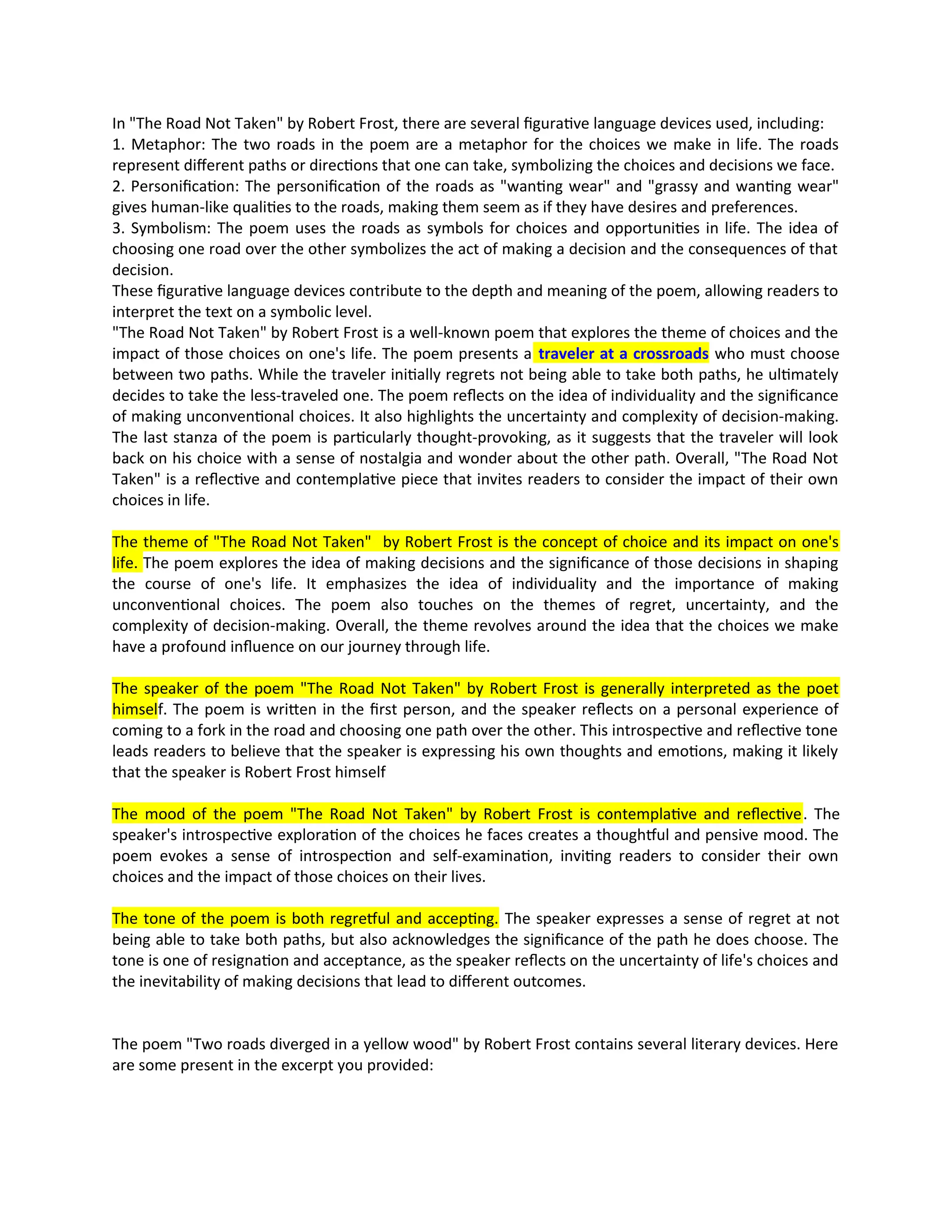 Poem Analysis. Beneath the Lines: An Analysis of | DOCX