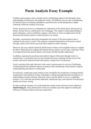 Poem Analysis Essay Example.pdf