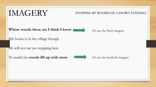 Poem Analysis (Imagery,Sound,and Rhytm) | PPT