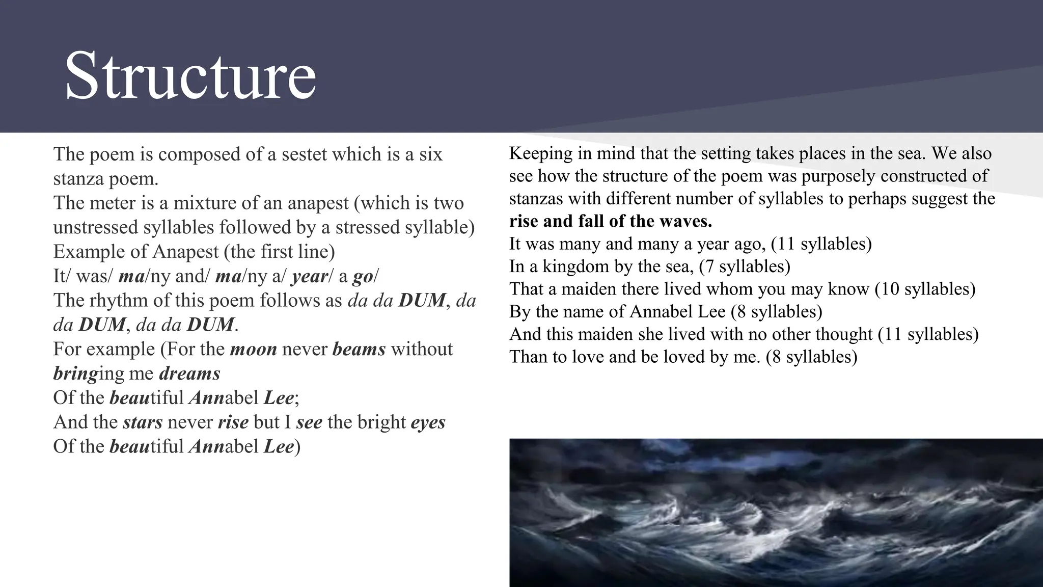 Poem Analysis on Annabel Lee by Edgar Allan Poe.pptx