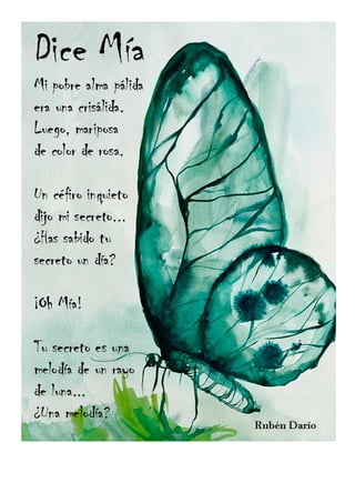 Mariposas y poesía_ recopilación de poemasdf | PDF