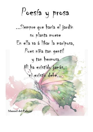 Mariposas y poesía_ recopilación de poemasdf | PDF