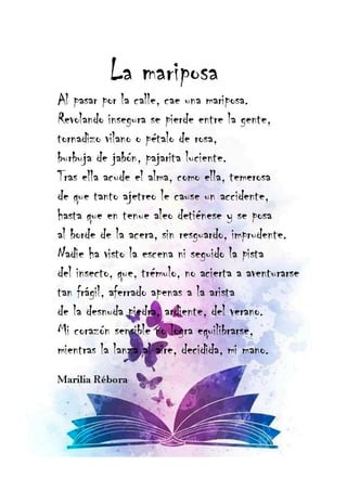 Mariposas y poesía_ recopilación de poemasdf | PDF