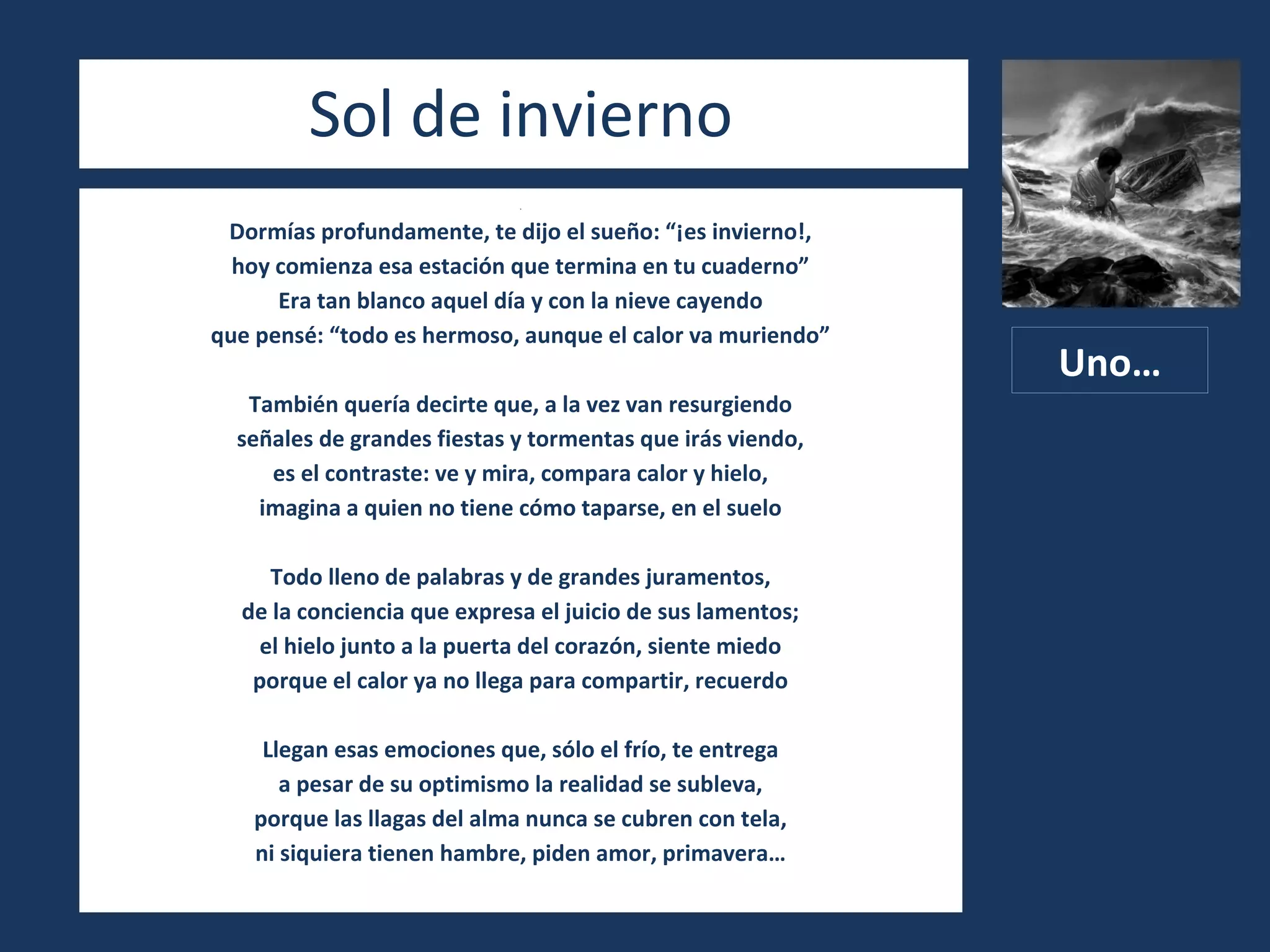 POEMAS DE INVIERNO | PPT