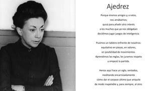 Muestra de poemas de Rosario Castellanos | PPT