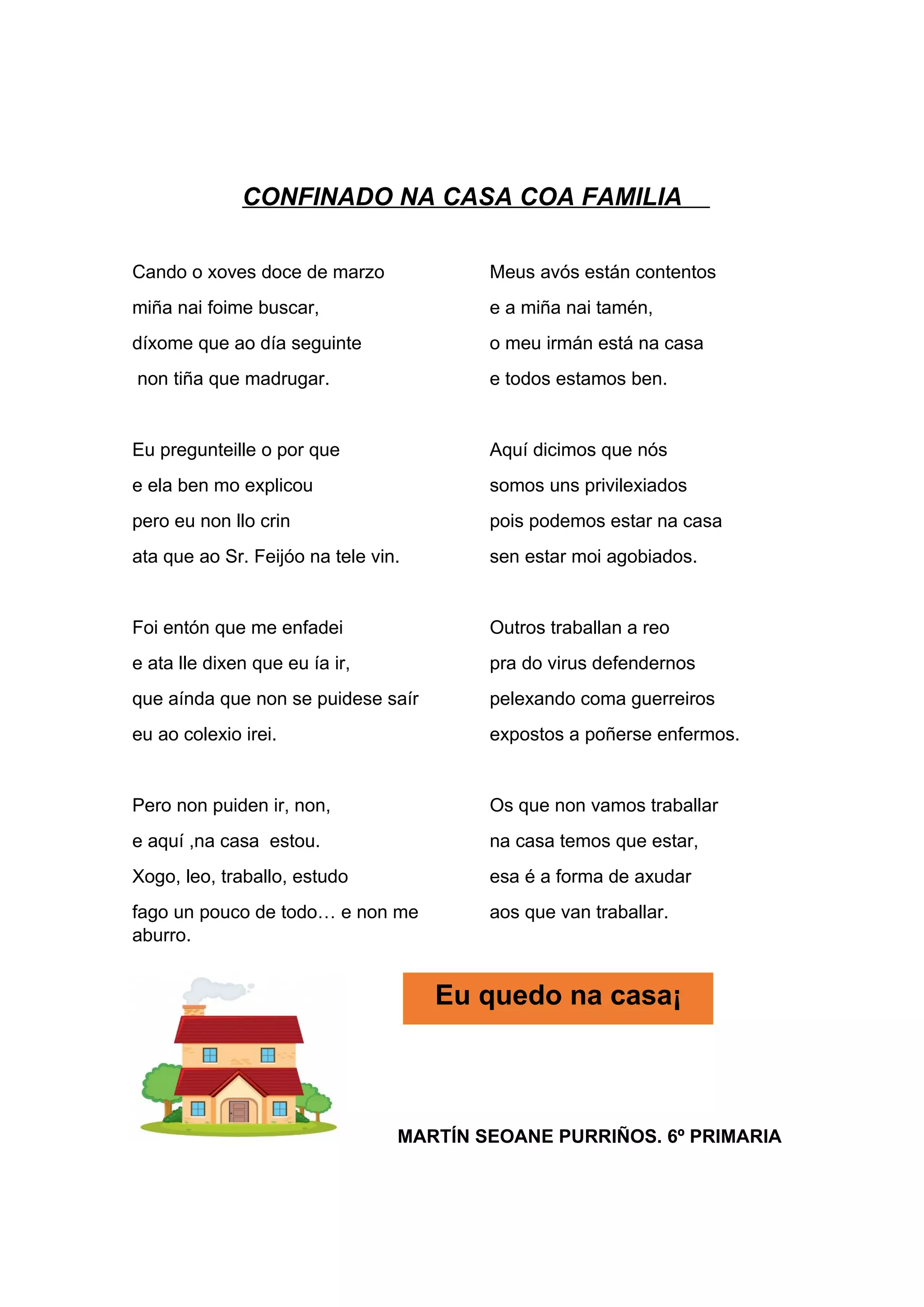 Poemas en galego fusionado | PDF