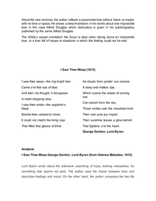 Poem analysis | DOCX