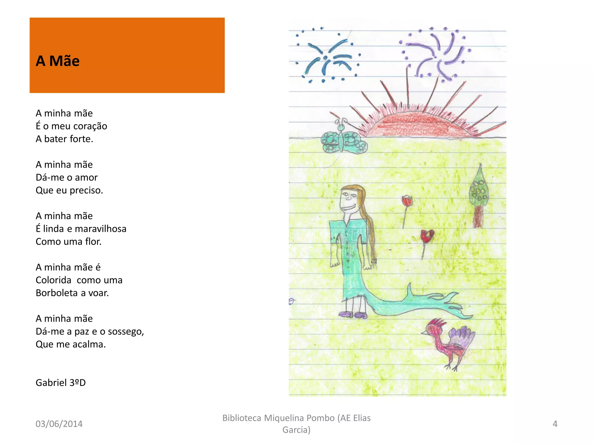 Poemas para a minha mãe - 3º D | PDF