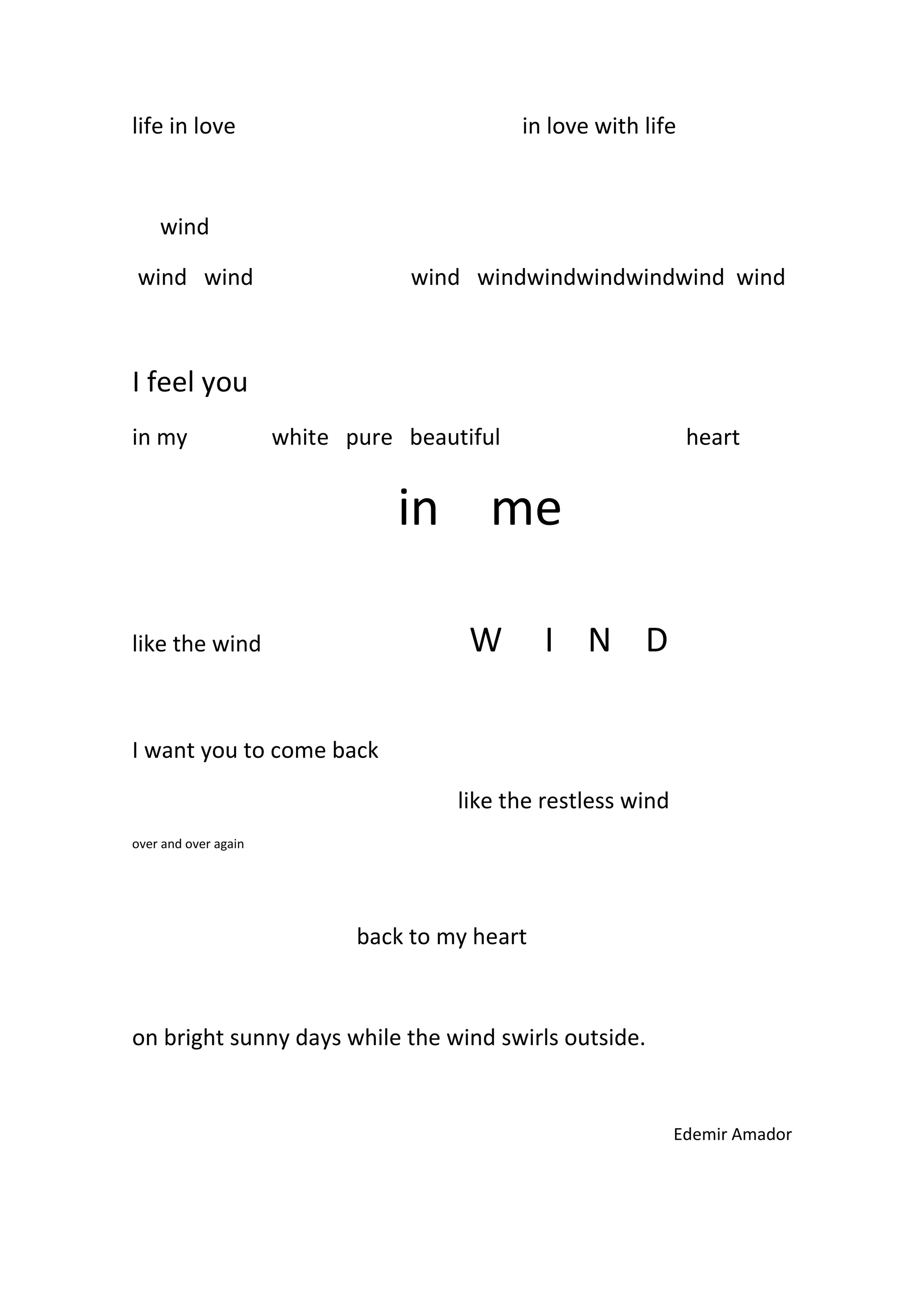 Poema visual Edmir Amador | DOCX