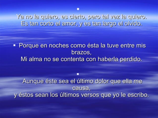 Poema xx | PPT