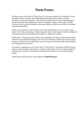 Poem Essays.pdf