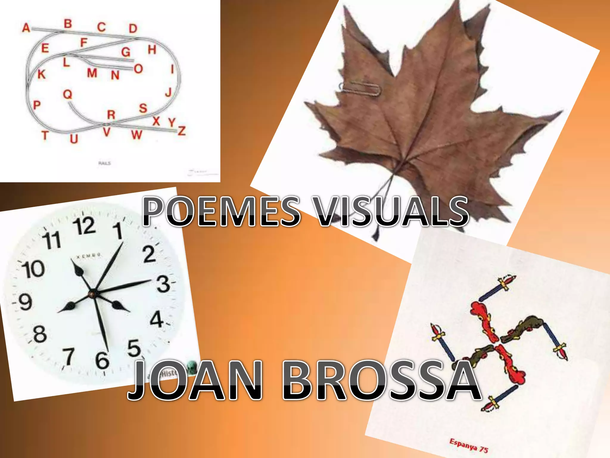 Poemes visuals Joan Brossa | PPTX