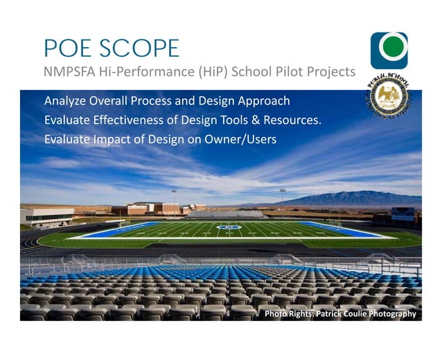 Post-Occupancy Evaluation (POE) Methodologies for School Facilities | PDF