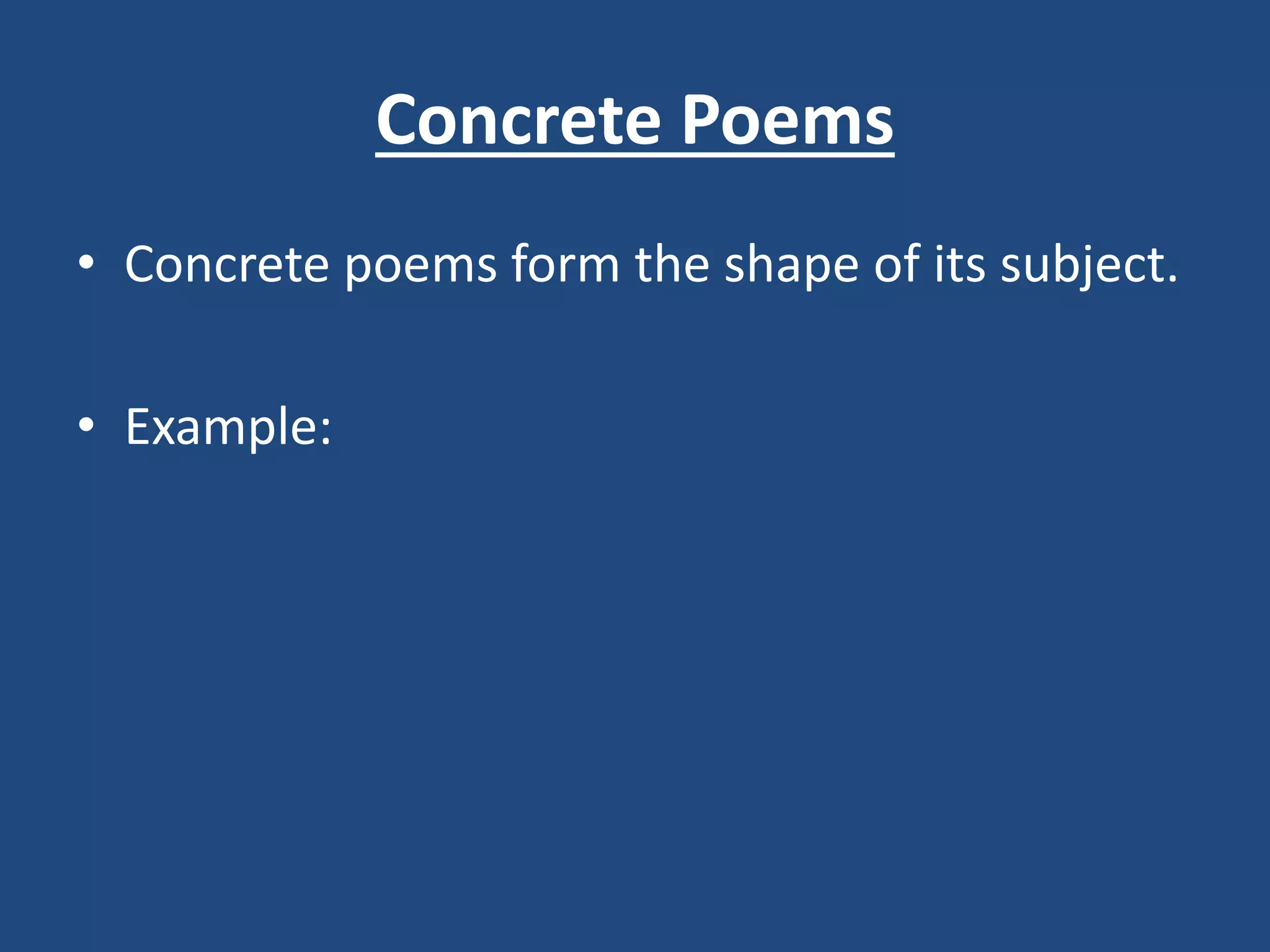 Poem Examples | PPTX