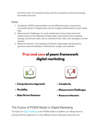 POEM Framework in Digital Marketing: A Complete Guide | PDF