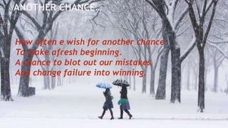 another chance(poem) | PPTX