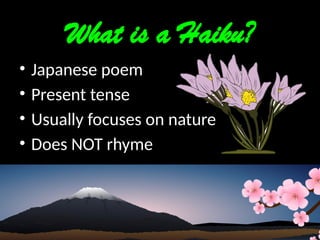 Poem is my superpower. what is poem and its elements. | PPTX