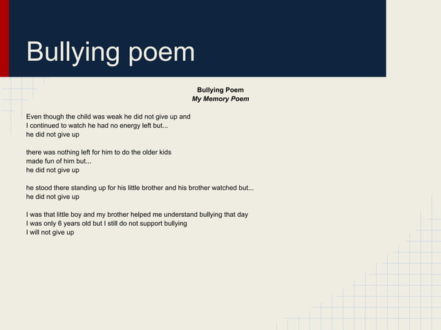 Poem presentation | PPT