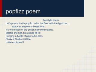Poem presentation | PPT