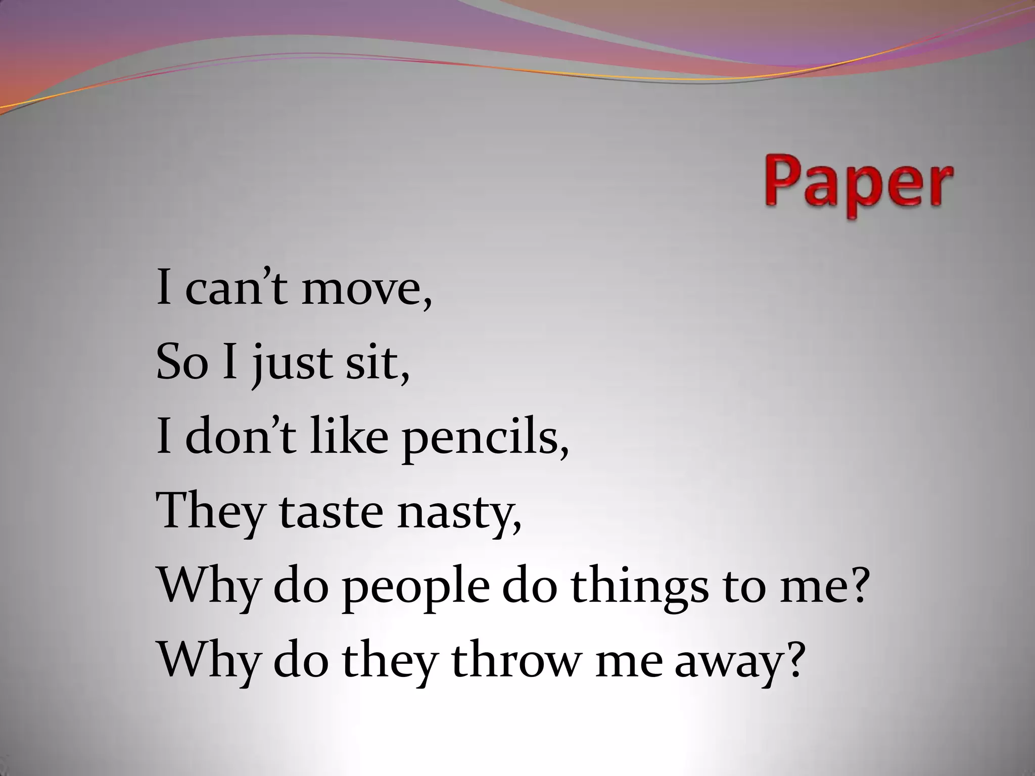 Poems | PPT