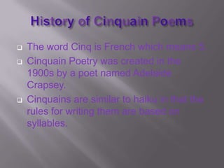 Poems | PPT