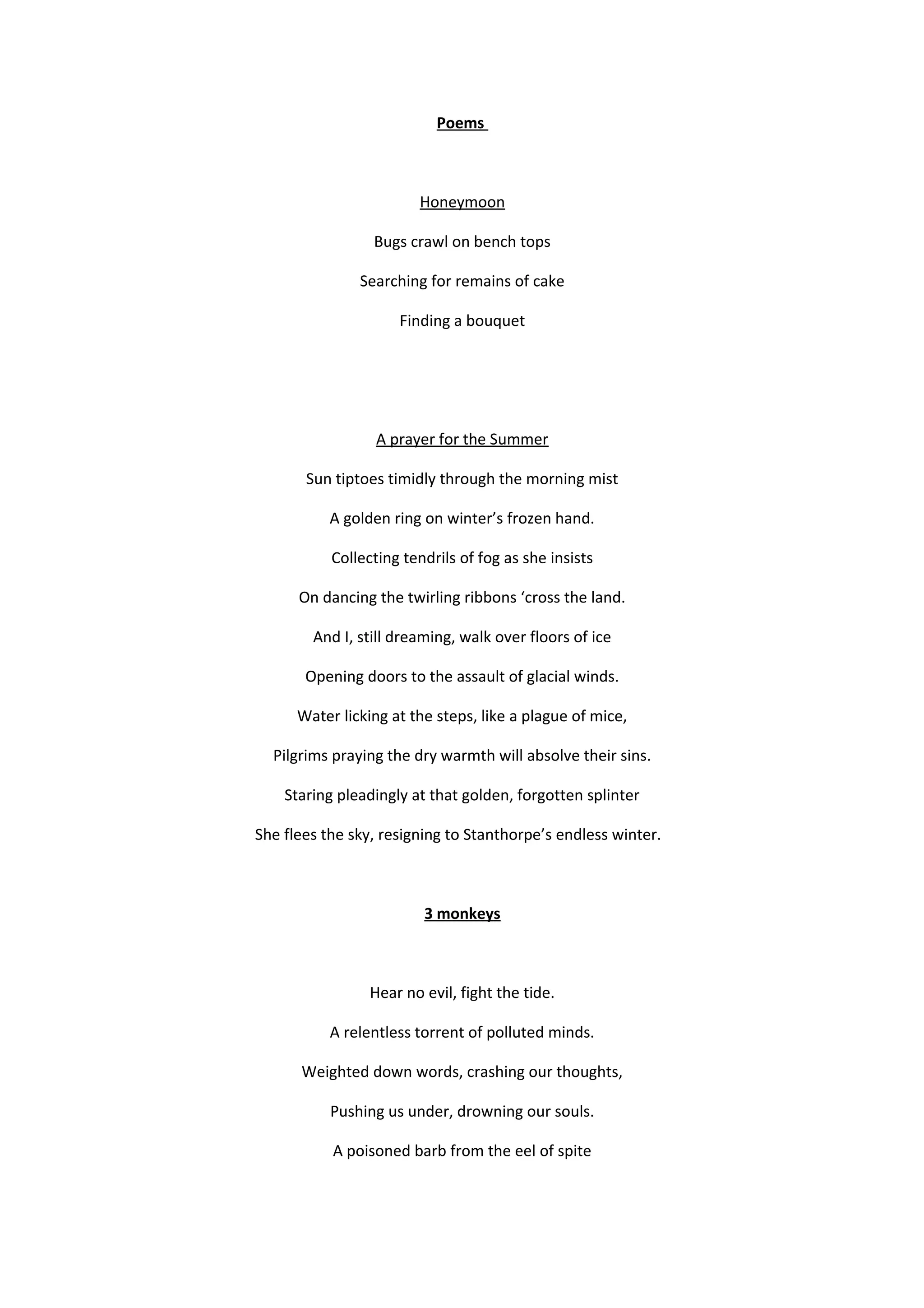 Poems: Selection | PDF