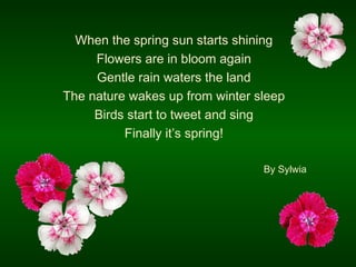Poems about spring | PPT