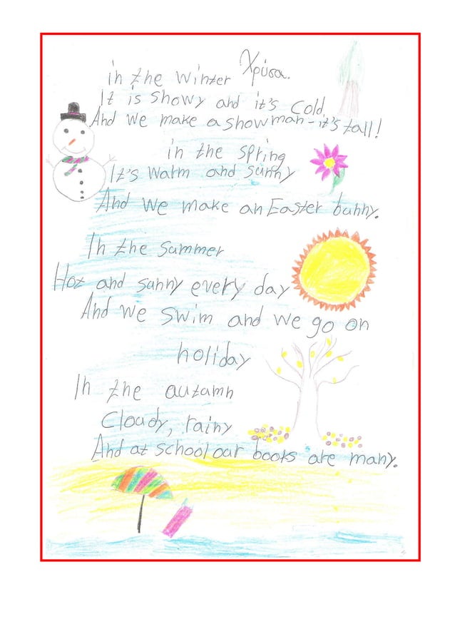 Poems about Seasons | DOC