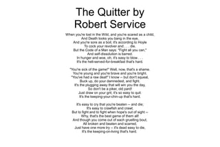 Poems | ODP | Bereavement | Family and Relationships