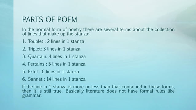 Poems | PPT