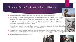 Poems and anti poems presentation | PPT