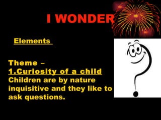 I Wonder - Jeannie Kirby | PPT