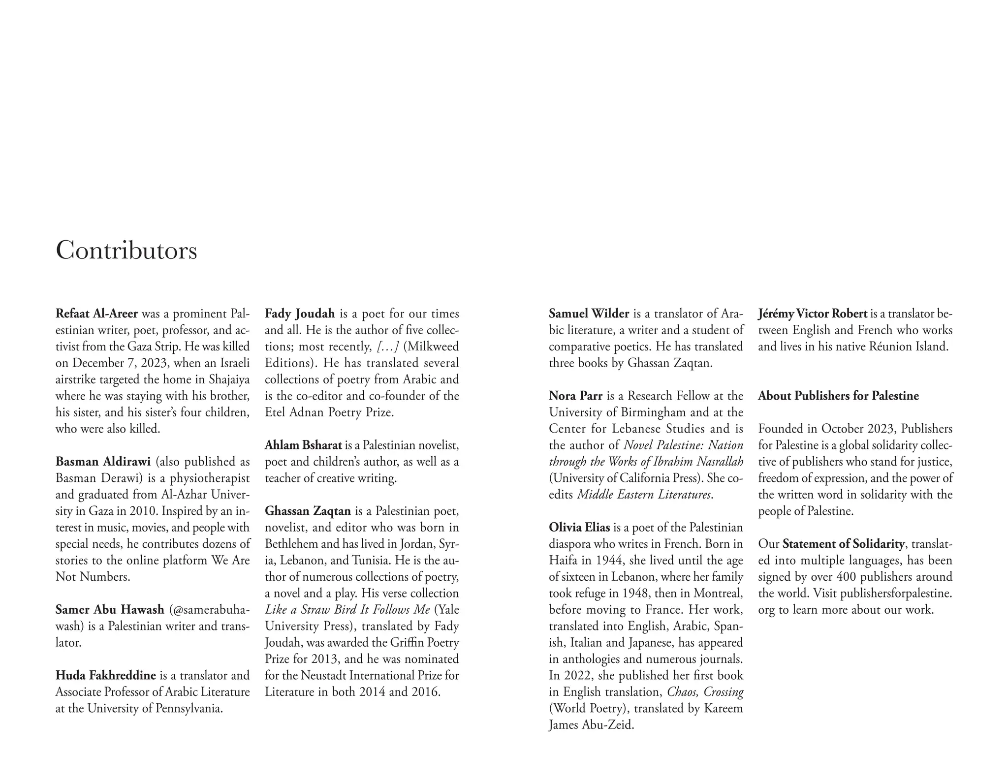 Poems for Palestine. Literature, poetry | PDF