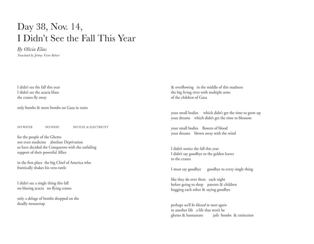 Poems for Palestine. Literature, poetry | PDF