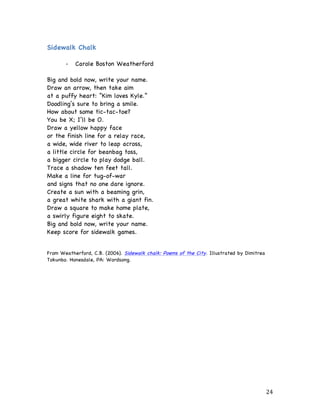 Poems for shared, choral, paired, and echo reading | PDF