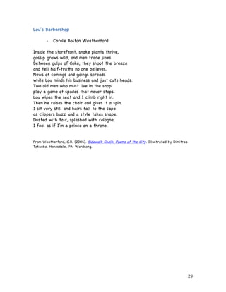 Poems for shared, choral, paired, and echo reading | PDF