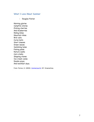 Poems for shared, choral, paired, and echo reading | PDF