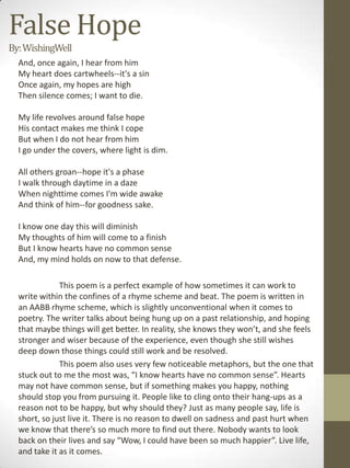 Poems for the Unhappy and the Social Heretics | PPTX