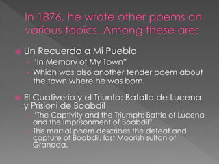 Poems of Rizal | PPTX