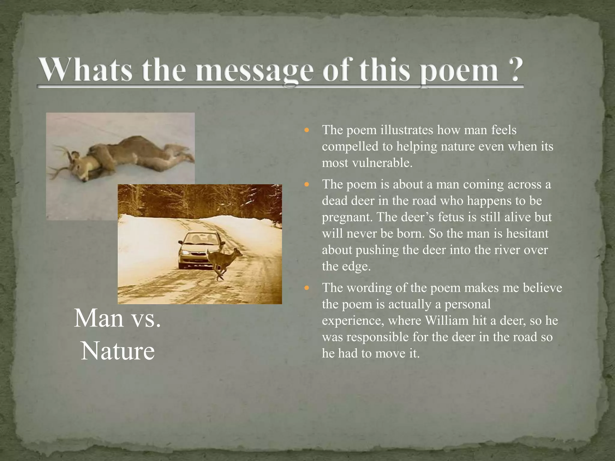 Poems of William Stafford | PPTX