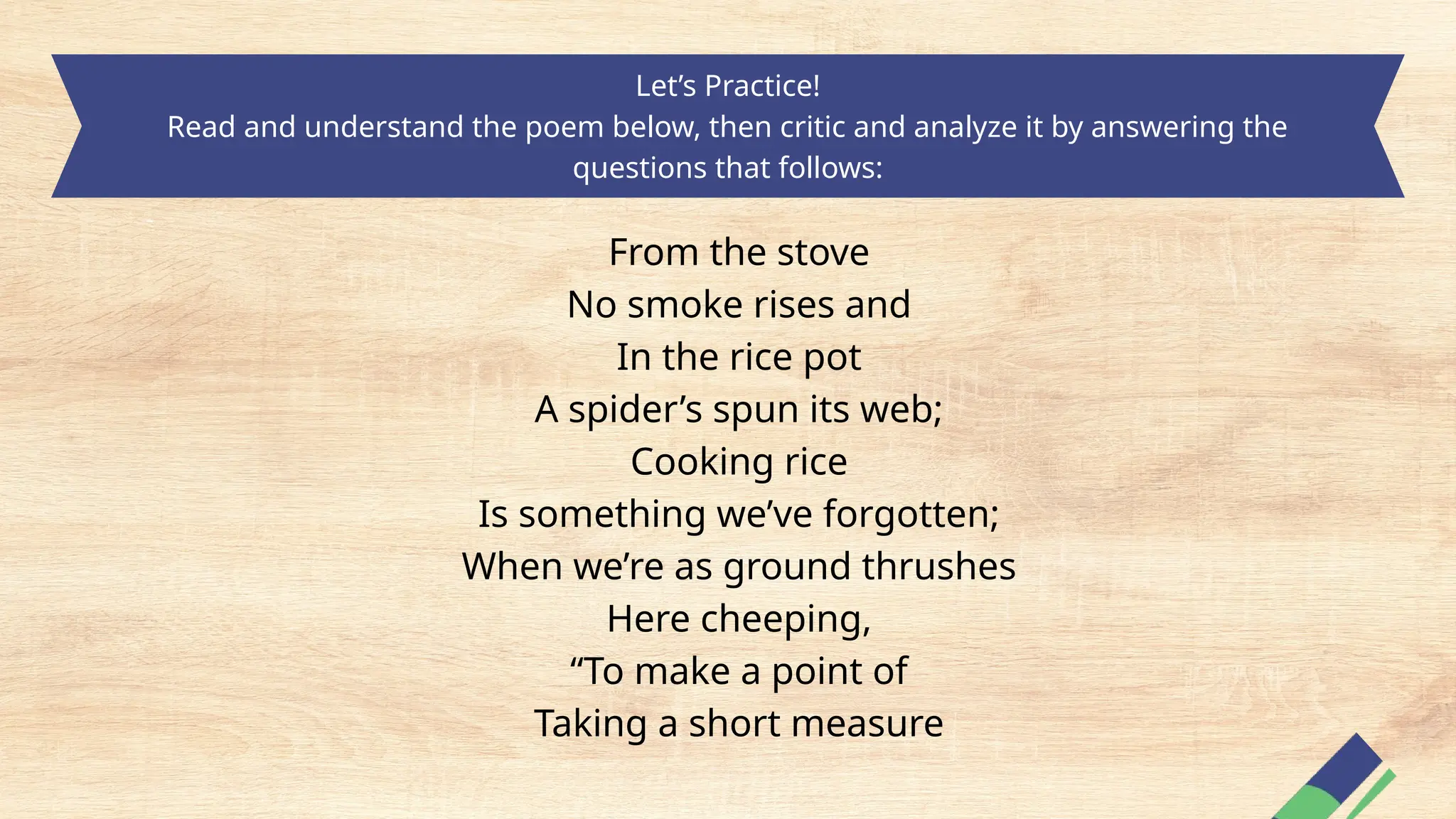 POEM The Dialogue of the Poor and Destitute WITH WORKSHEET NUMBER 2.pptx