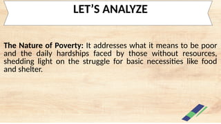 POEM The Dialogue of the Poor and Destitute WITH WORKSHEET NUMBER 2.pptx