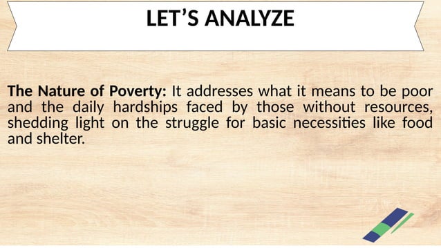 POEM The Dialogue of the Poor and Destitute WITH WORKSHEET NUMBER 2.pptx